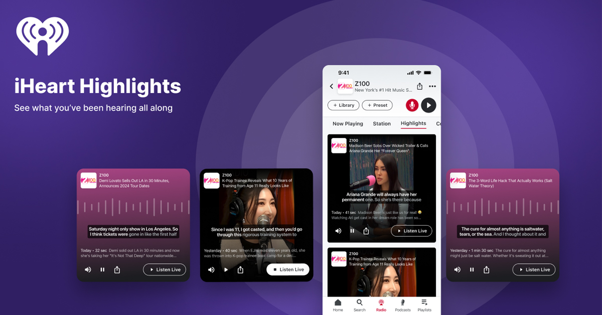 See What You Hear on iHeart! The iHeartRadio App Introduces iHeartRadio ...